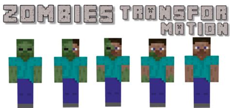 Zombies Transformation Addon Mcdl Minecraft Addons