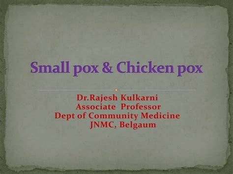 Prevention And Control Of Chickenpox Pptx