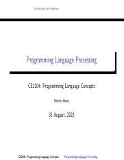 lecture-L3.print.pdf - Interpreters and compilers Programming Language ...