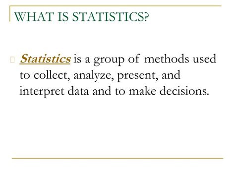 Ppt Introduction To Educational Statistics Powerpoint Presentation