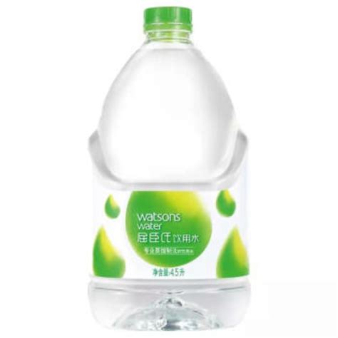 屈臣氏 Watsons 蒸馏水 绿色包装 45l瓶 4瓶箱 融创集采商城