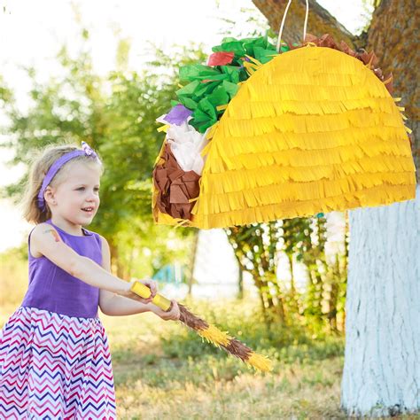 Taco Pinata Set Mexican Birthday Party Pinatas Decorations Cinco De
