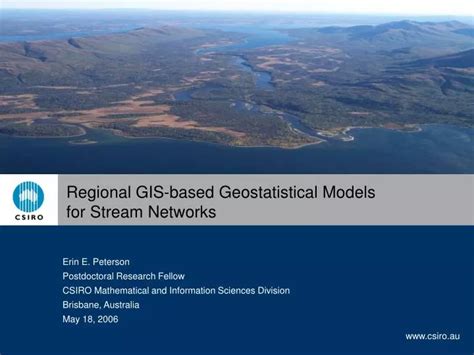 Ppt Geostatistical Models For Stream Networks Predicting Stream Characteristics Powerpoint