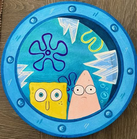 Spongebob Fan Art Window Dessin Idée Dessin Deco