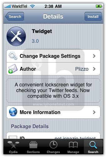 Twidget Get Twitter On Your IPhone LockScreen IPhoneHeat