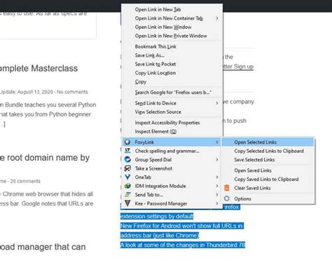 Guide Review Open Multiple Links From Selected Text Or Copy Them To