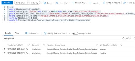 Monitoring Azure Vm Windows Services With Log Analytics Tutorials Link