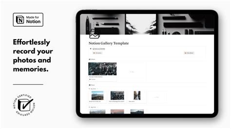 notion gallery template
