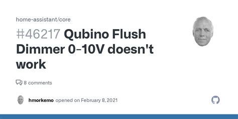 Qubino Flush Dimmer 0 10v Doesnt Work · Issue 46217 · Home Assistantcore · Github