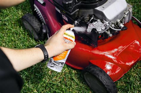 Where to Spray Starter Fluid on Lawn Mower: Quick Guide