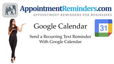 Google Calendar Tutorial Series 3 Send A Recurring Text Reminder Using Google Calendar