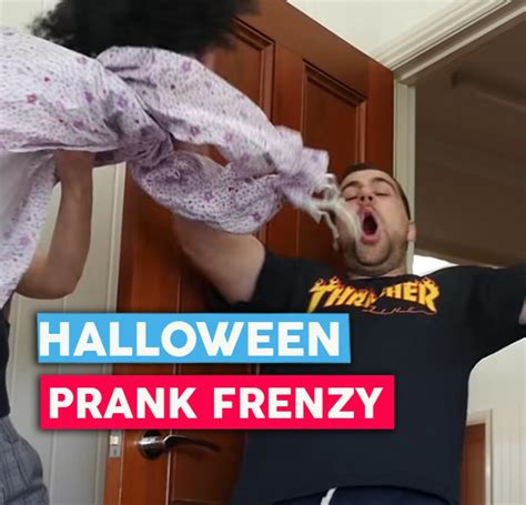 Halloween Prank Frenzy Goes Horribly Wrong 😱 Halloween Practical Joke Halloween Prank