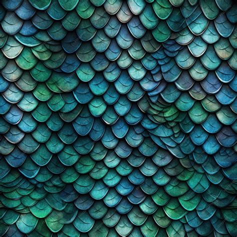 Premium Photo Fish Scales Pattern