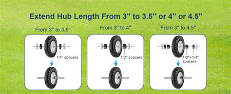 Maxauto 480 400 8 Flat Free Wheelbarrow Tire 480400 8