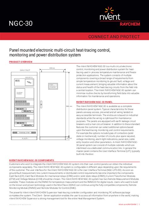 nVent RAYCHEM NGC-UIT-ORD Interface Conversion Kit Instructions
