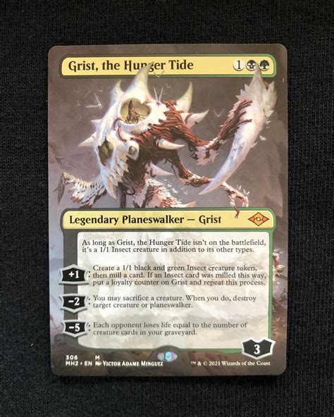 Grist The Hunger Tide Showcase Mtg Proxy Modern Horizons 2 Proxy