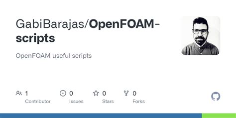 GitHub GabiBarajas OpenFOAM Scripts OpenFOAM Useful Scripts