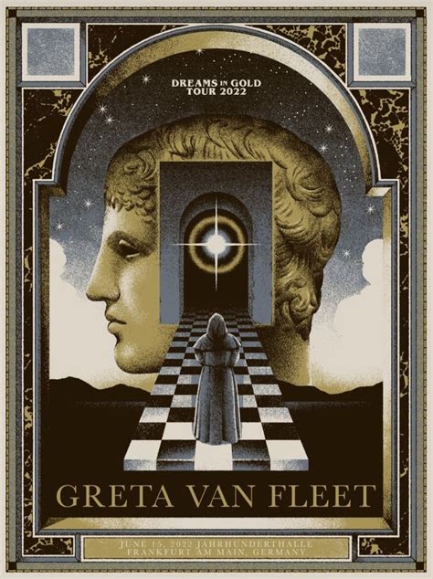 Greta Van Fleet Concert Poster 2022 Artofit