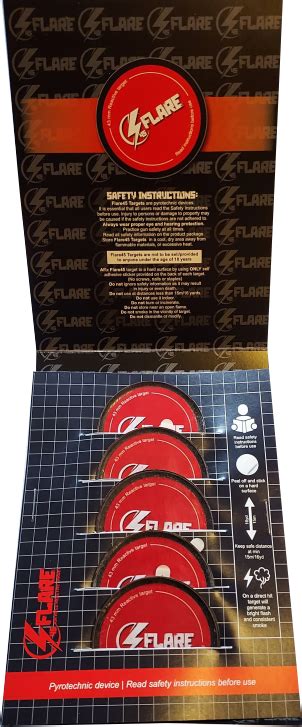 Flare 45s Silent Exploding Target