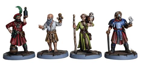 Wargames Atlantic 28mm Classic Fantasy Villagers Wonderland Models