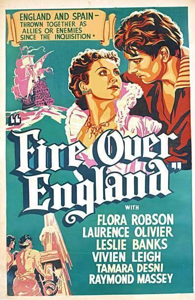 Vivien Leigh Biography Filmography Free Movies Fire Over England 1937