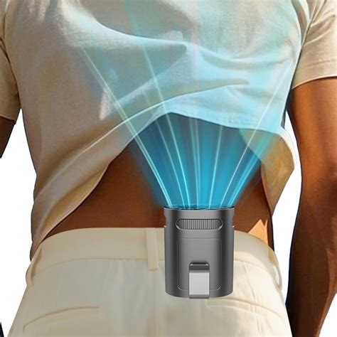 Waist Fan Clip On Mini Lightweight Portable Fans