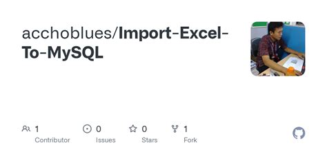 GitHub Acchoblues Import Excel To MySQL
