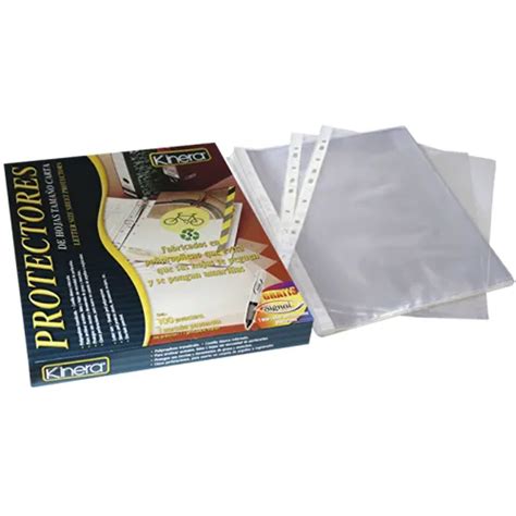 Mica Kinera 360 Protector Hoja Carta Caja 100 Mervins