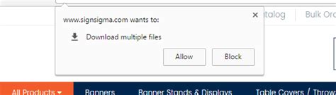 How To Handle Download Multiple Files Confirmation Pop Up In Chrome