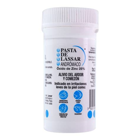 Pasta Lassar Andromaco Tarro 30 G Farmacia Coyoacán
