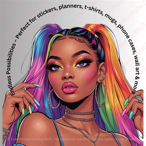 Baddie Girl Png Clip Art Bundle 21 Bratzcore Y2k Fashion Dolls