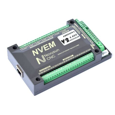 Novosun NVEM V2 6 Axis V5 3axis 200KHz Ethernet Mach3 Card
