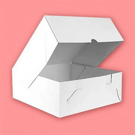White Cake Packaging Box At ₹ 25piece In New Delhi Id 22606329797