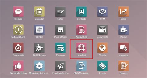 how to manage helpdesk tickets using odoo 15