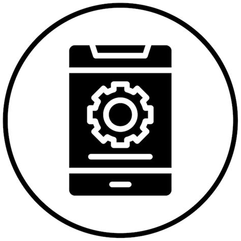 premium vector mobile configuration vector illustration