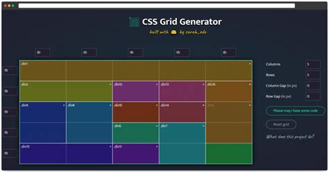 9 Must Use Css Grid Generator 2024 Dev Community