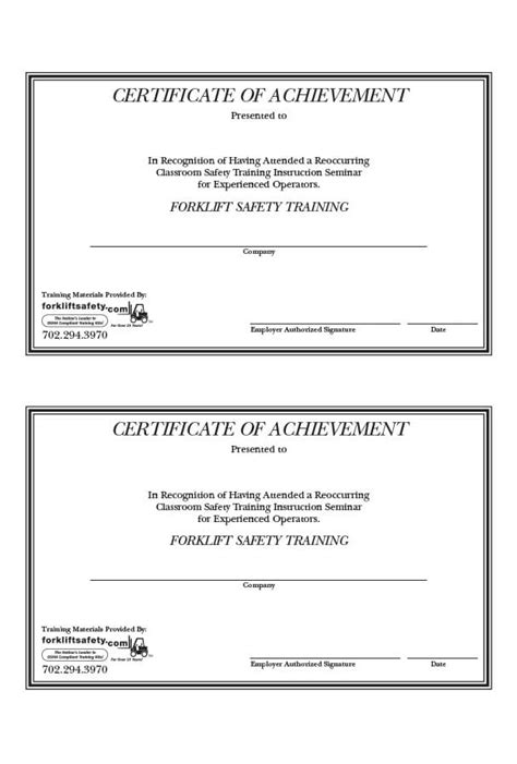 Downloadable Pdf Free Printable Forklift License Template Printable