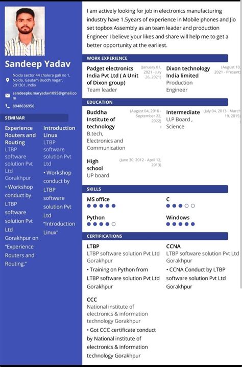 sandeep kumar yadav on linkedin hlo connection i am looking for a