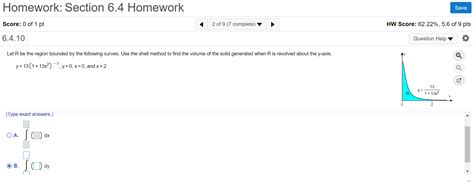 Solved Homework Section 6 4 Homework Save Score 0 Of 1 Pt