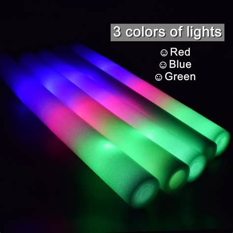 Colored Led Sticks Foam Pack Rgb Led Foam Sticks For Wedding Party