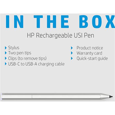 Customer Reviews Hp Rechargeable Usi Pen For Usi Supported Devices Sliver Nn Aa Abl Best Buy