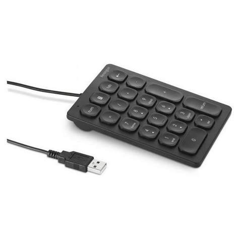 Kensington Wired Numeric Keypad Cable Connectivity Usb Type A Interface 21 Key Keyboard
