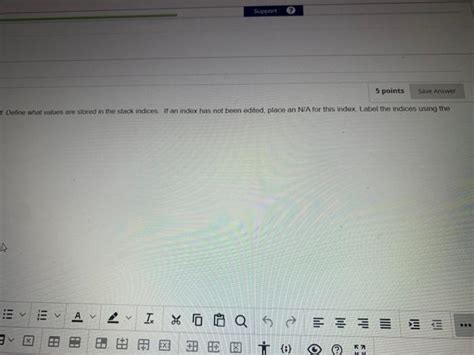 Solved Question 23 What Is Stored In The Intstack Object