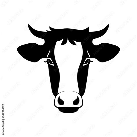 Cow Head Clip Art Black And White At Tracy Garza Blog