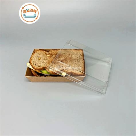 100세트 종이용기 Drp 07 직사각 크라프트용기 일회용용기 데일리팩 식품포장용기 전국최다보유 반찬가게 반찬용기 고민 한번에 해결 D12pack D12company