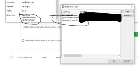 Pipeline Extension Cant Reslove External Assambly · Issue 7368 · Monogamemonogame · Github