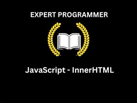 JavaScript InnerHTML YouTube
