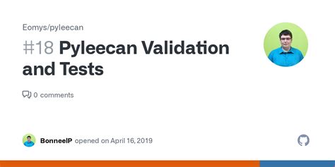 Pyleecan Validation And Tests · Issue 18 · Eomyspyleecan · Github