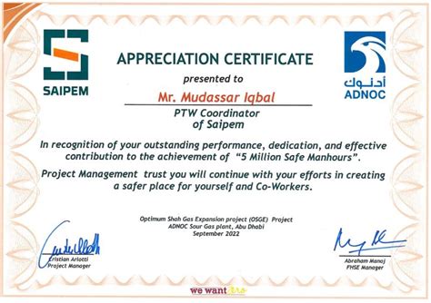Mudassar Iqbal On Linkedin Saipem 48 Comments