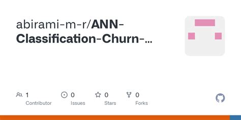 Github Abirami M Rann Classification Churn Prediction
